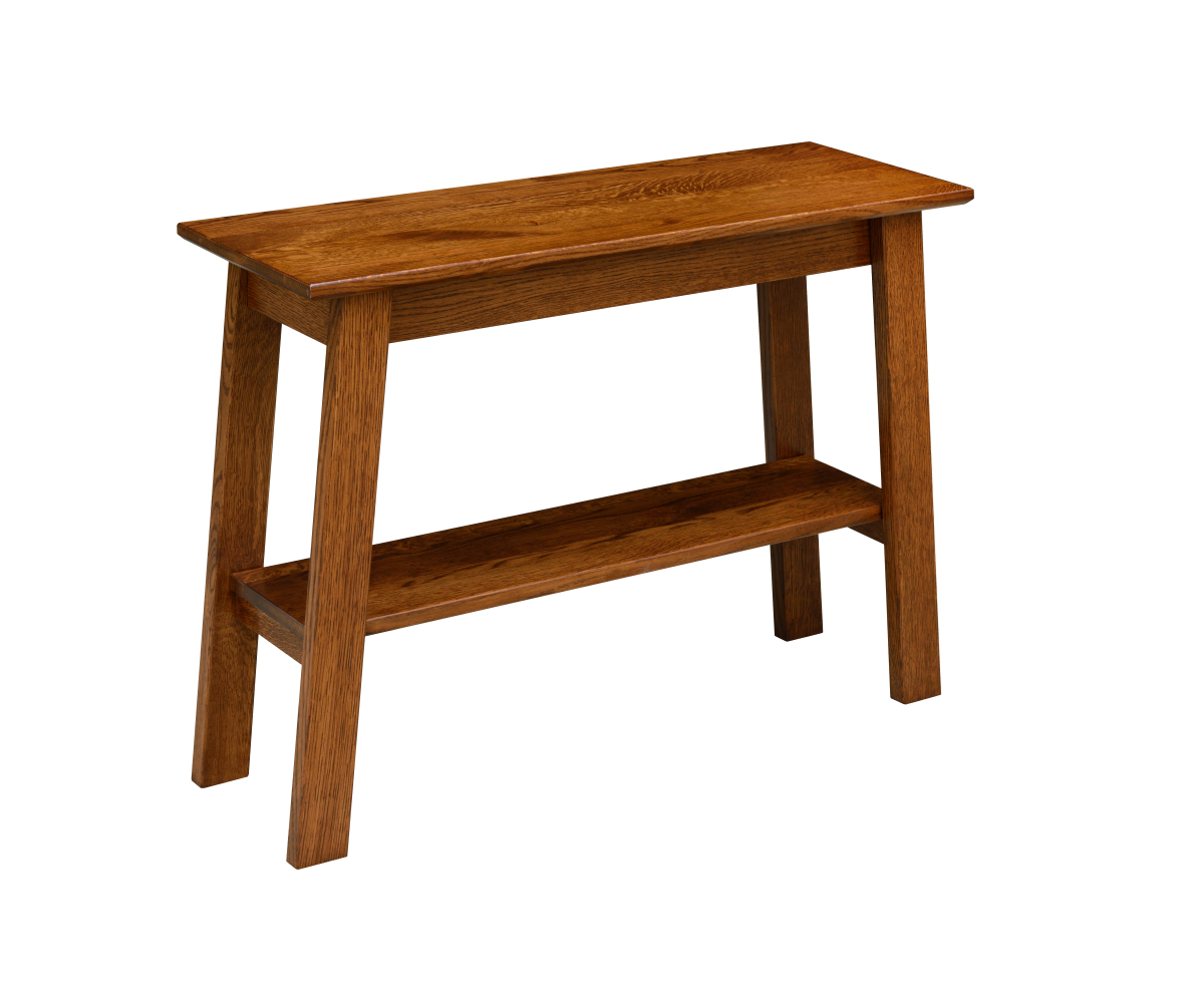 Parker Console Table | Amish Oak & Cherry | Hickory, NC