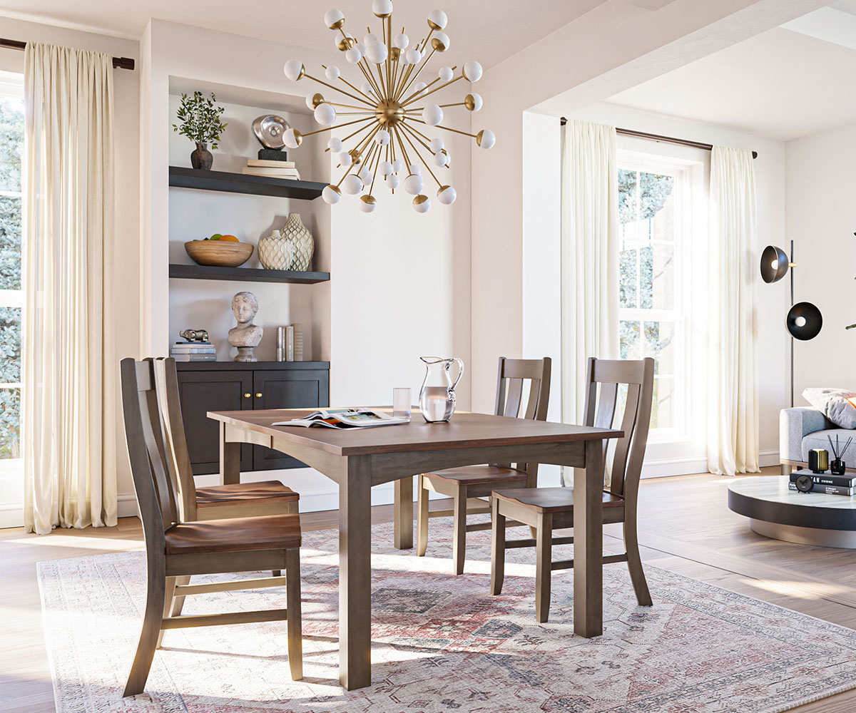 Garrison Chair Collection | Amish Oak & Cherry | Hickory, NC