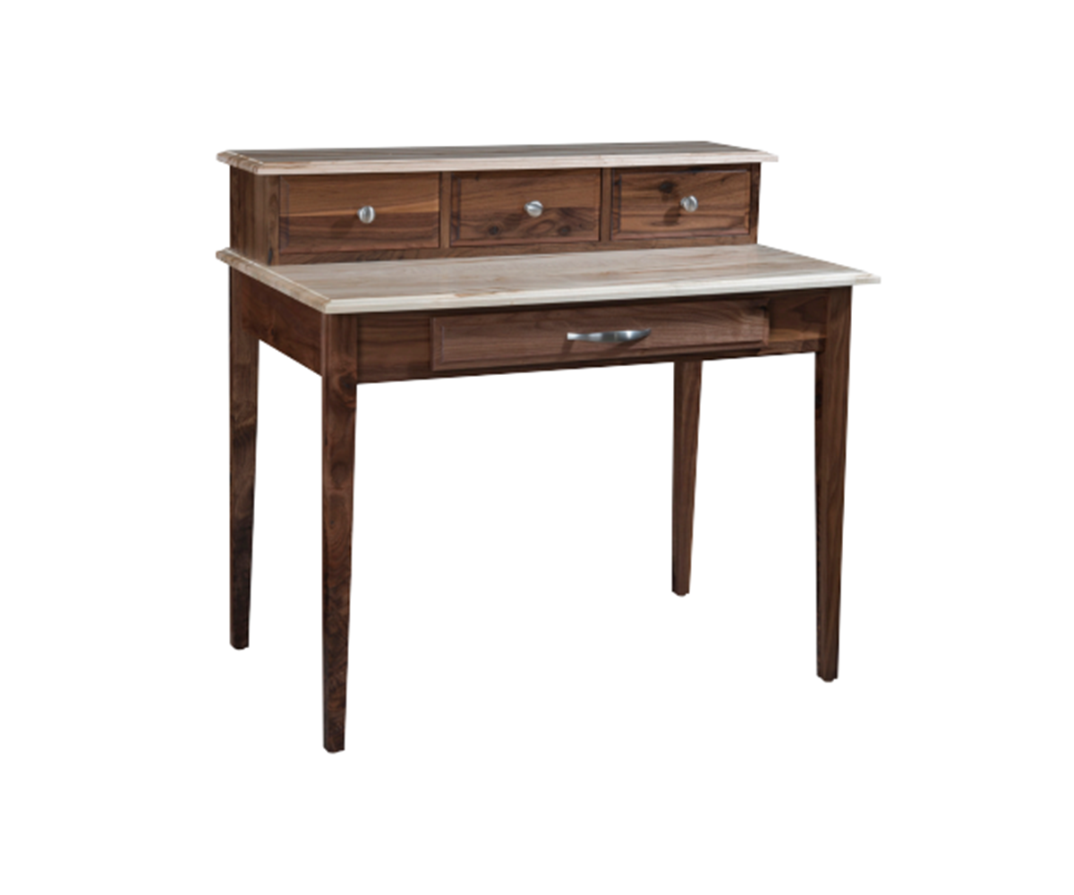 Shaker Writing Desk | Amish Oak & Cherry | Hickory, NC