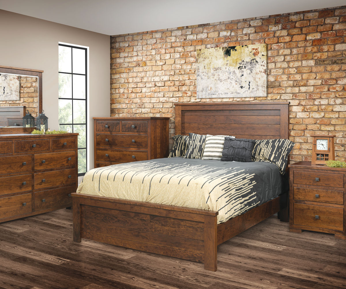 Carson Bedroom Collection | Amish Oak & Cherry | Hickory, NC