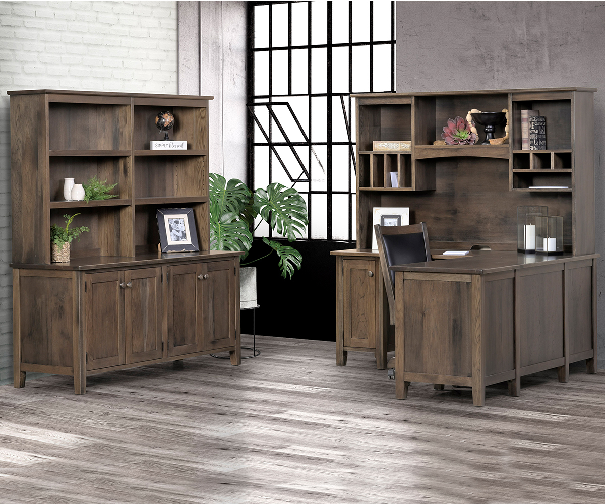 Manhattan Collection | Amish Oak & Cherry | Hickory, NC