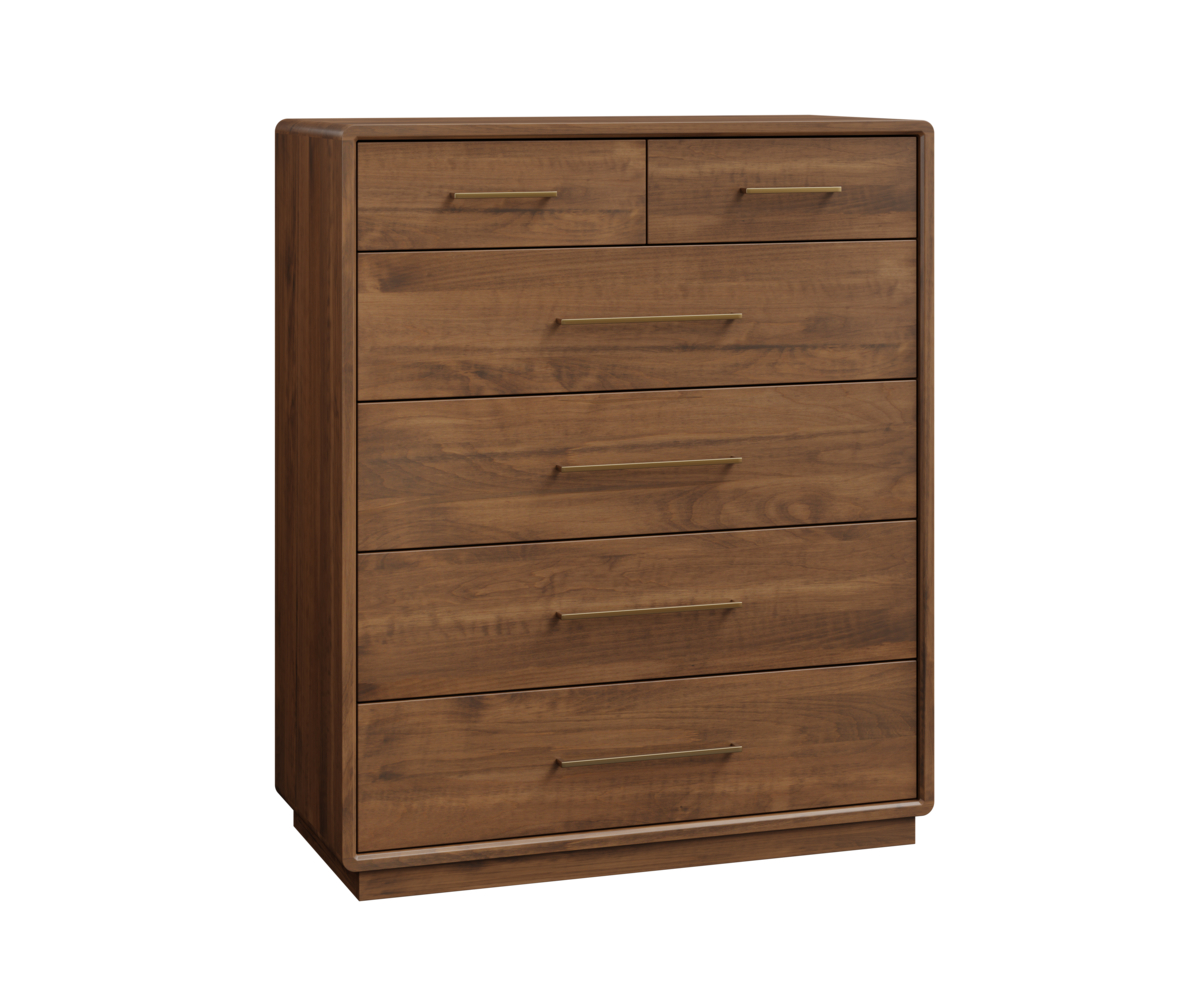 Everett Chest of Drawers | Amish Oak & Cherry | Hickory, NC