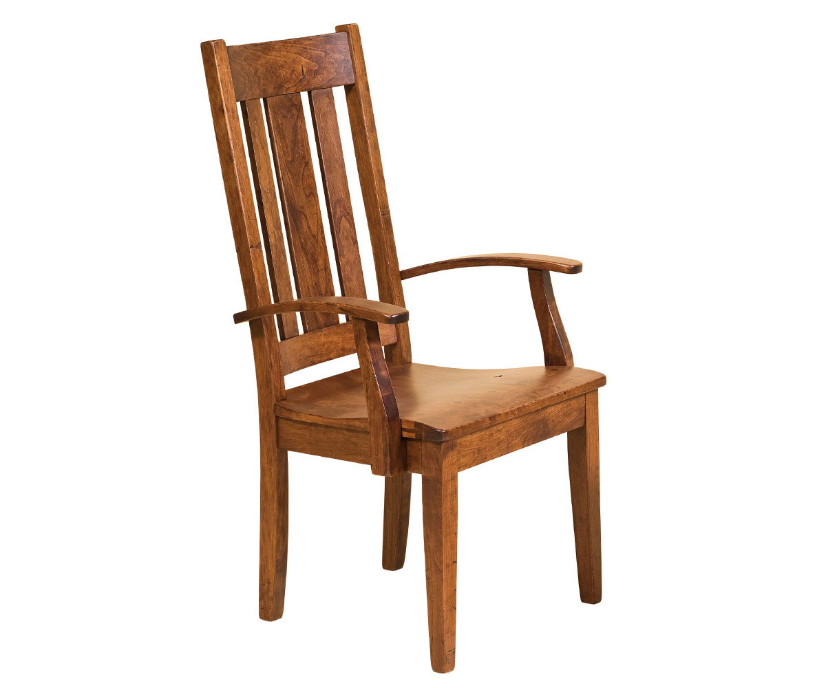 Jacoby Chair | Amish Oak & Cherry | Hickory, NC