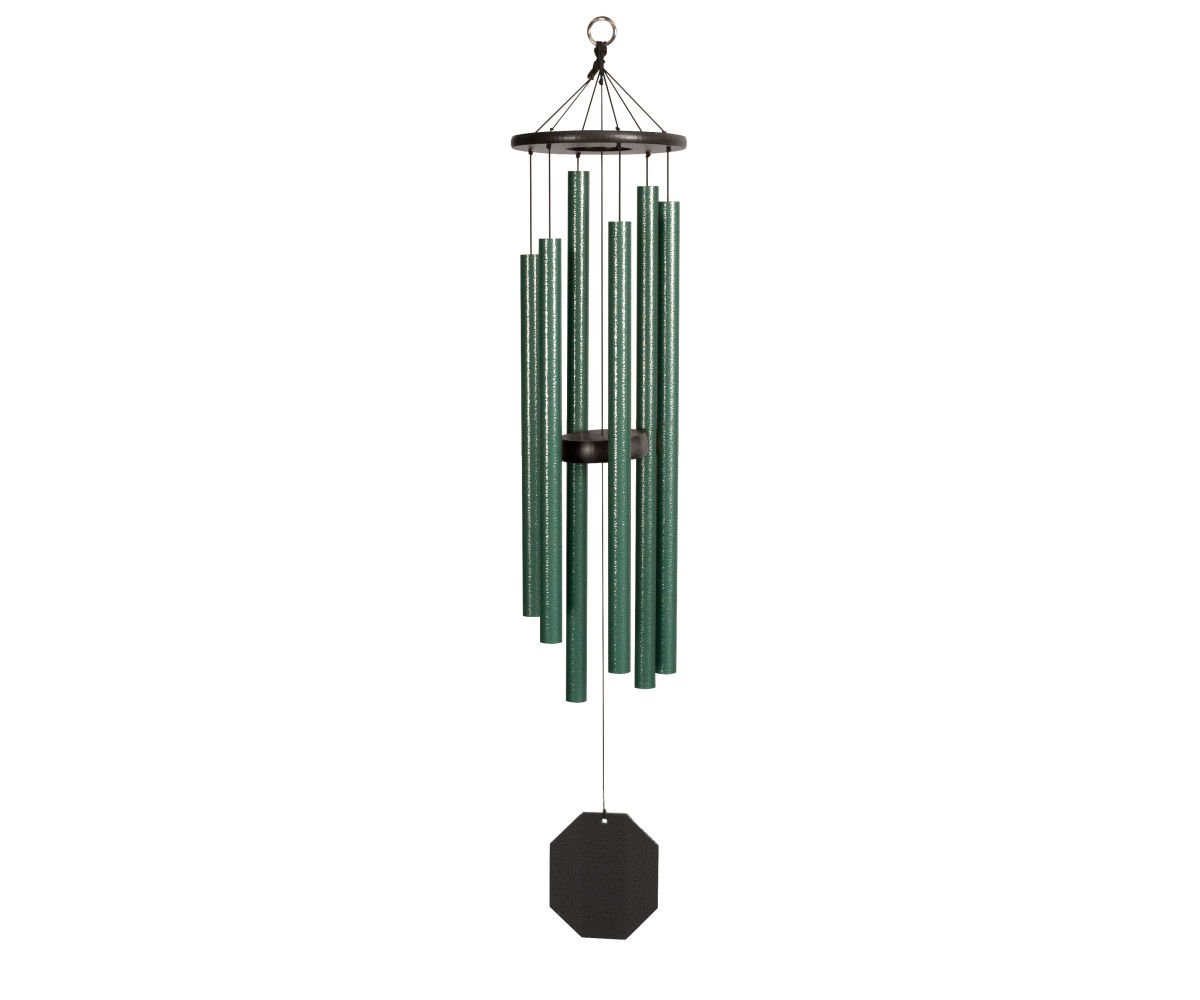 Tranquil Rain Wind Chime | Amish Oak & Cherry | Hickory, NC