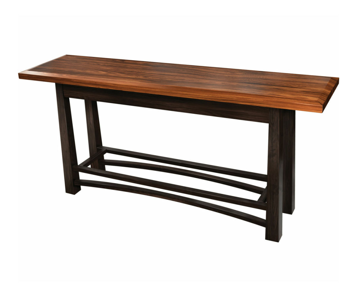 Madison Bench | Amish Oak & Cherry | Hickory, NC