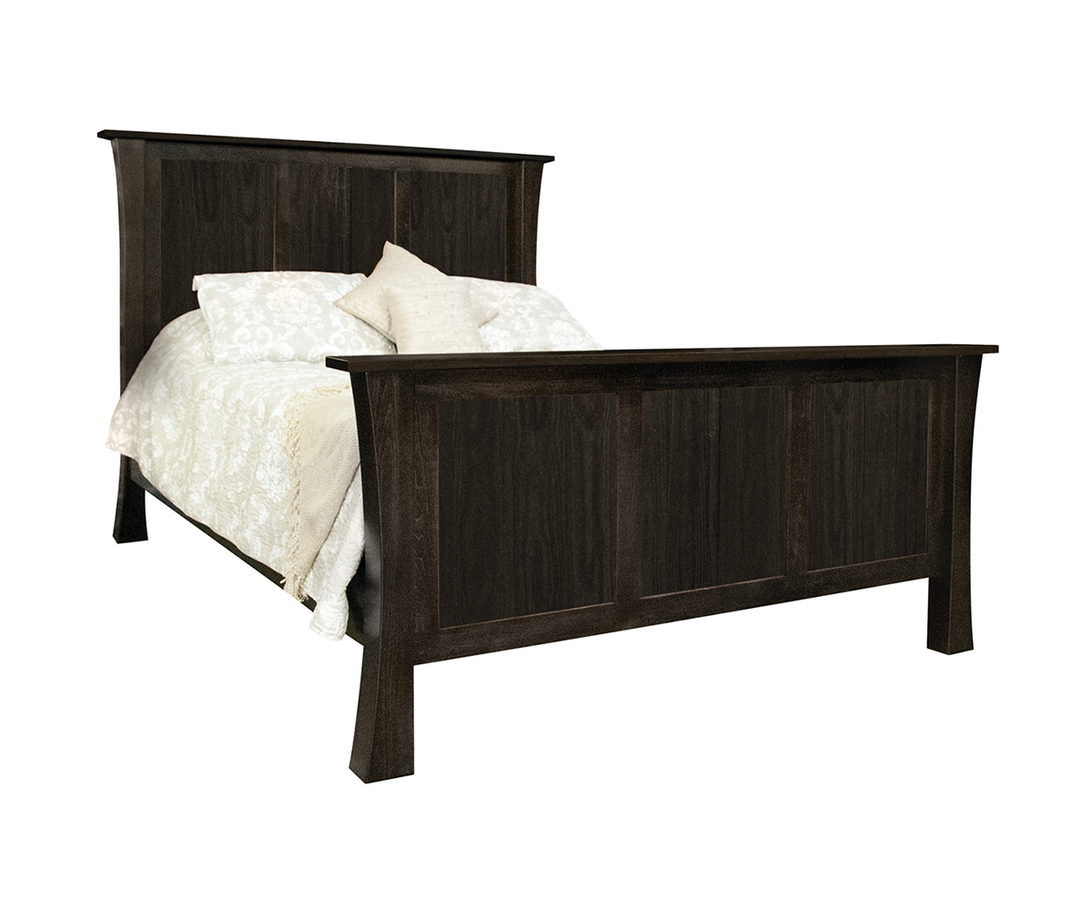 Mapleton Bed | Amish Oak & Cherry | Hickory, NC