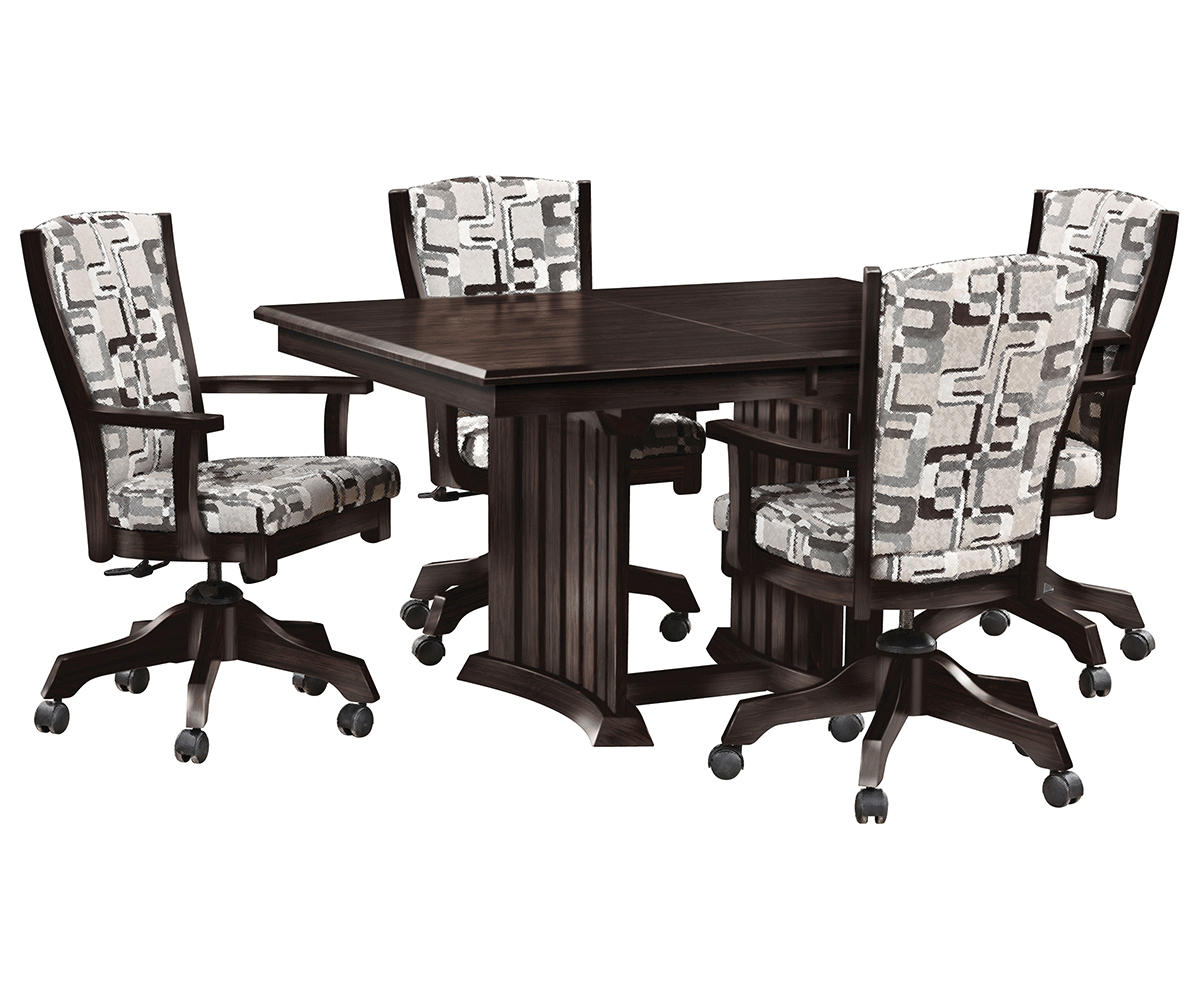 Mason Mission Table | Amish Oak & Cherry | Hickory, NC