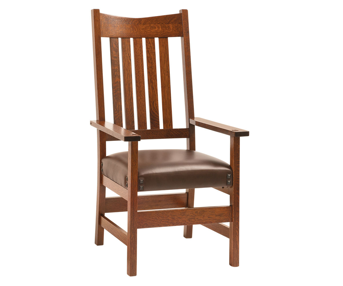 Conner Chair | Amish Oak & Cherry | Hickory, NC