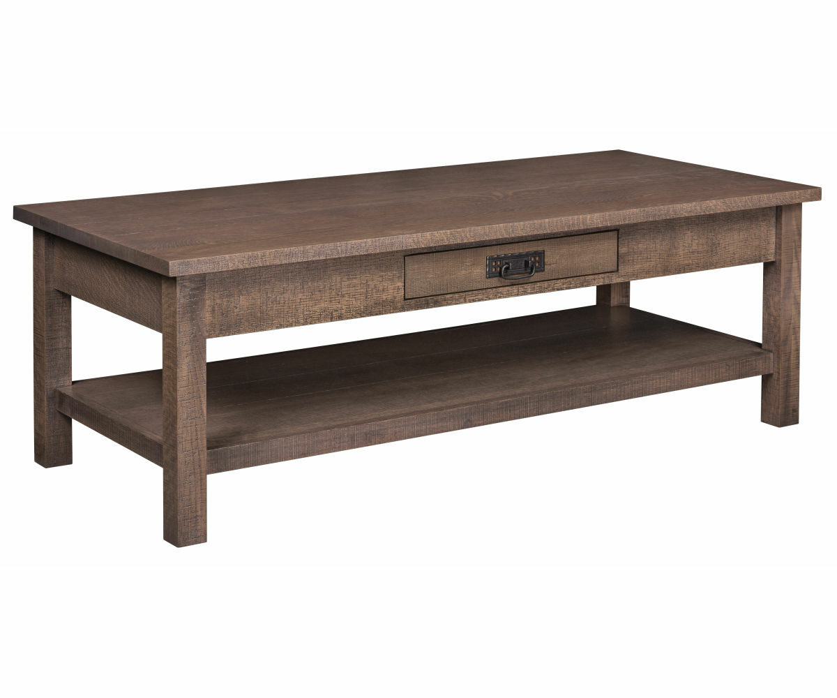 Regent Coffee Table | Amish Oak & Cherry | Hickory, NC