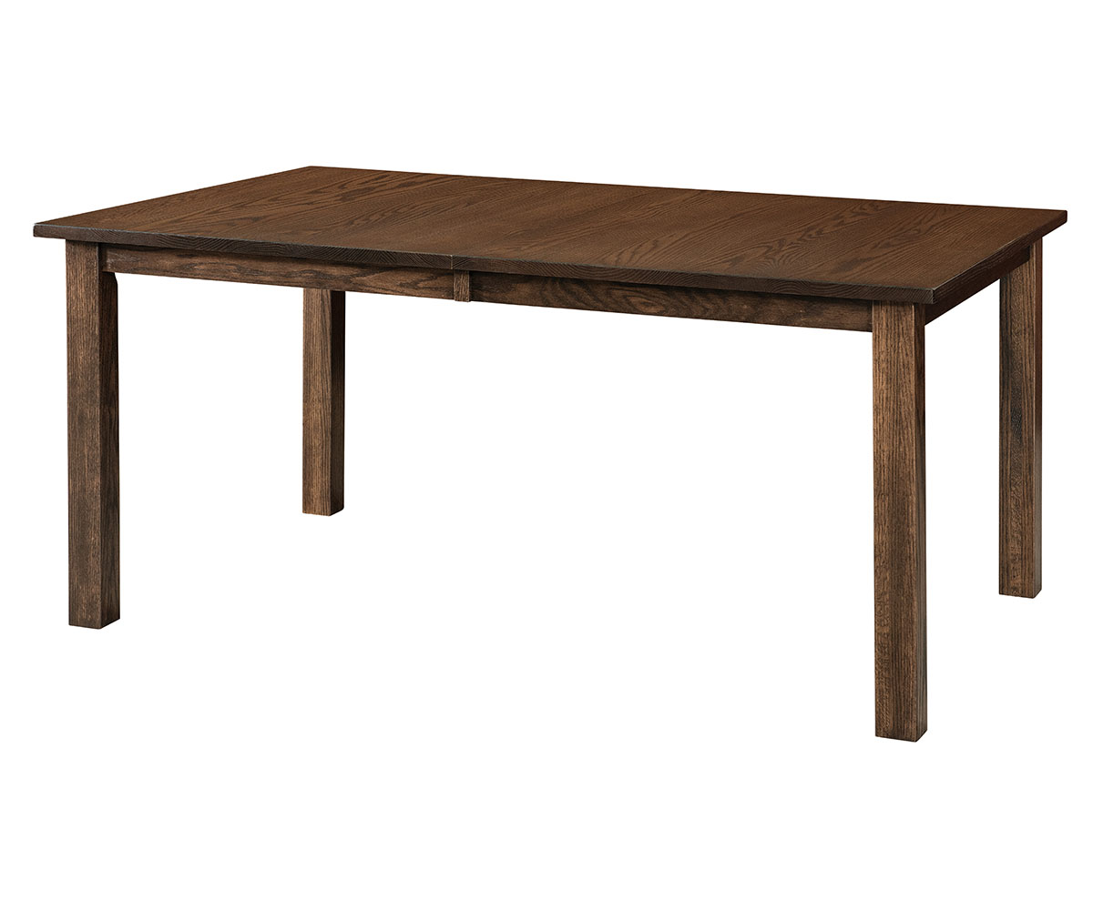 Mission Leg Table | Amish Oak & Cherry | Hickory, NC