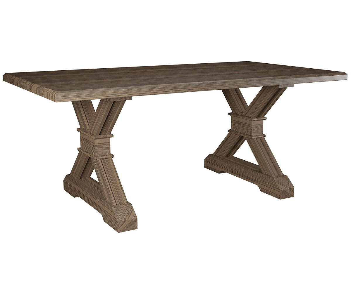 Excalibur Table | Amish Oak & Cherry | Hickory, NC