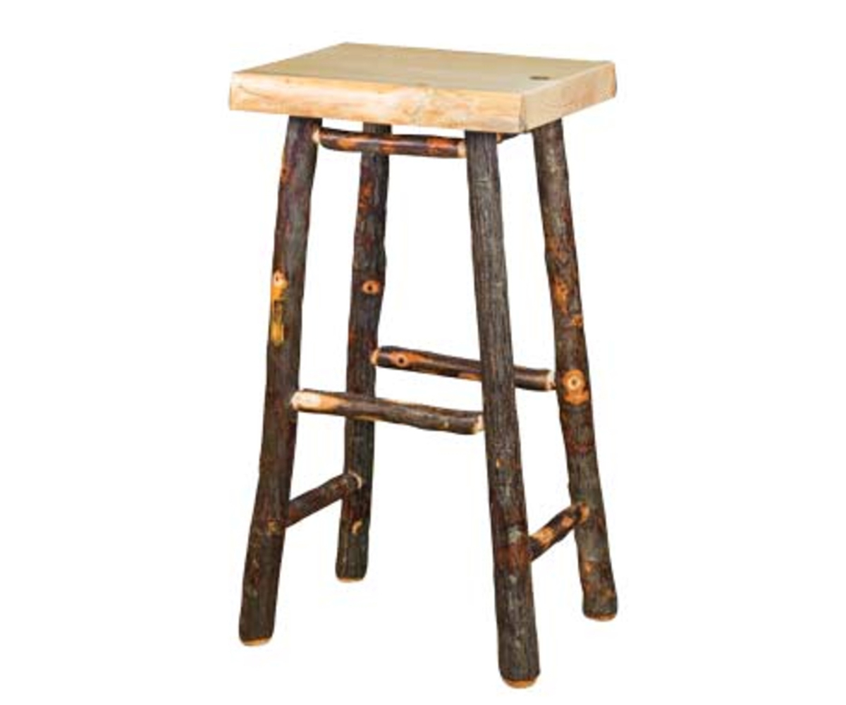 30" Bar Stool | Amish Oak & Cherry | Hickory, NC