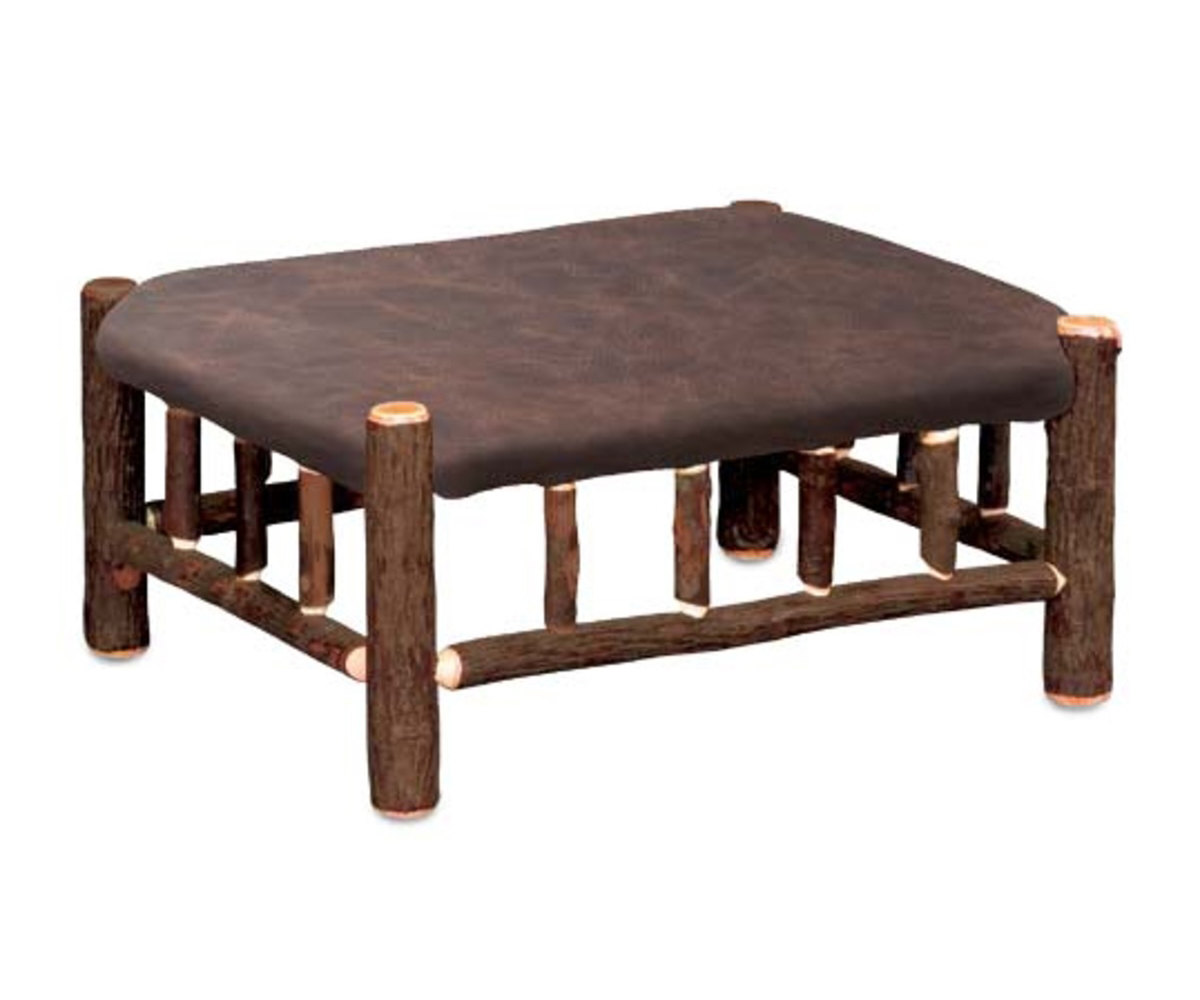 Lodge Ottoman | Amish Oak & Cherry | Hickory, NC