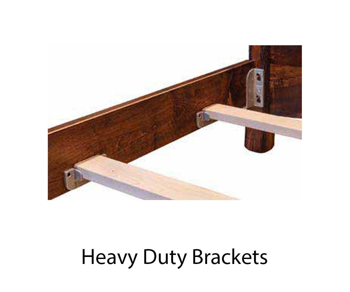 Lumber Jack Bed | Amish Oak & Cherry | Hickory, NC